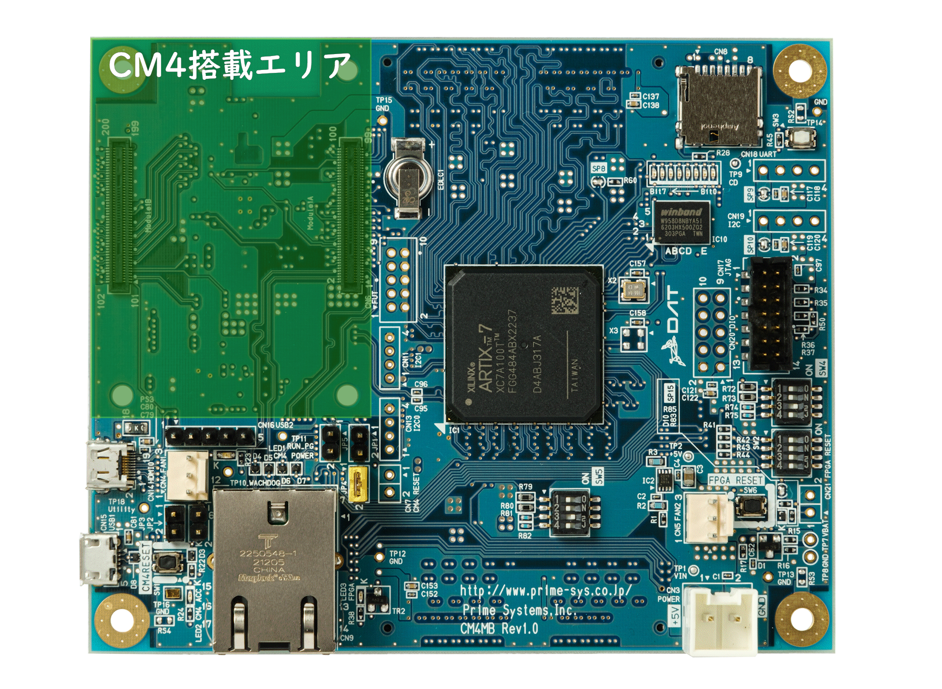 CM4MBシステム開発ボード - コンピュータオンモジュール